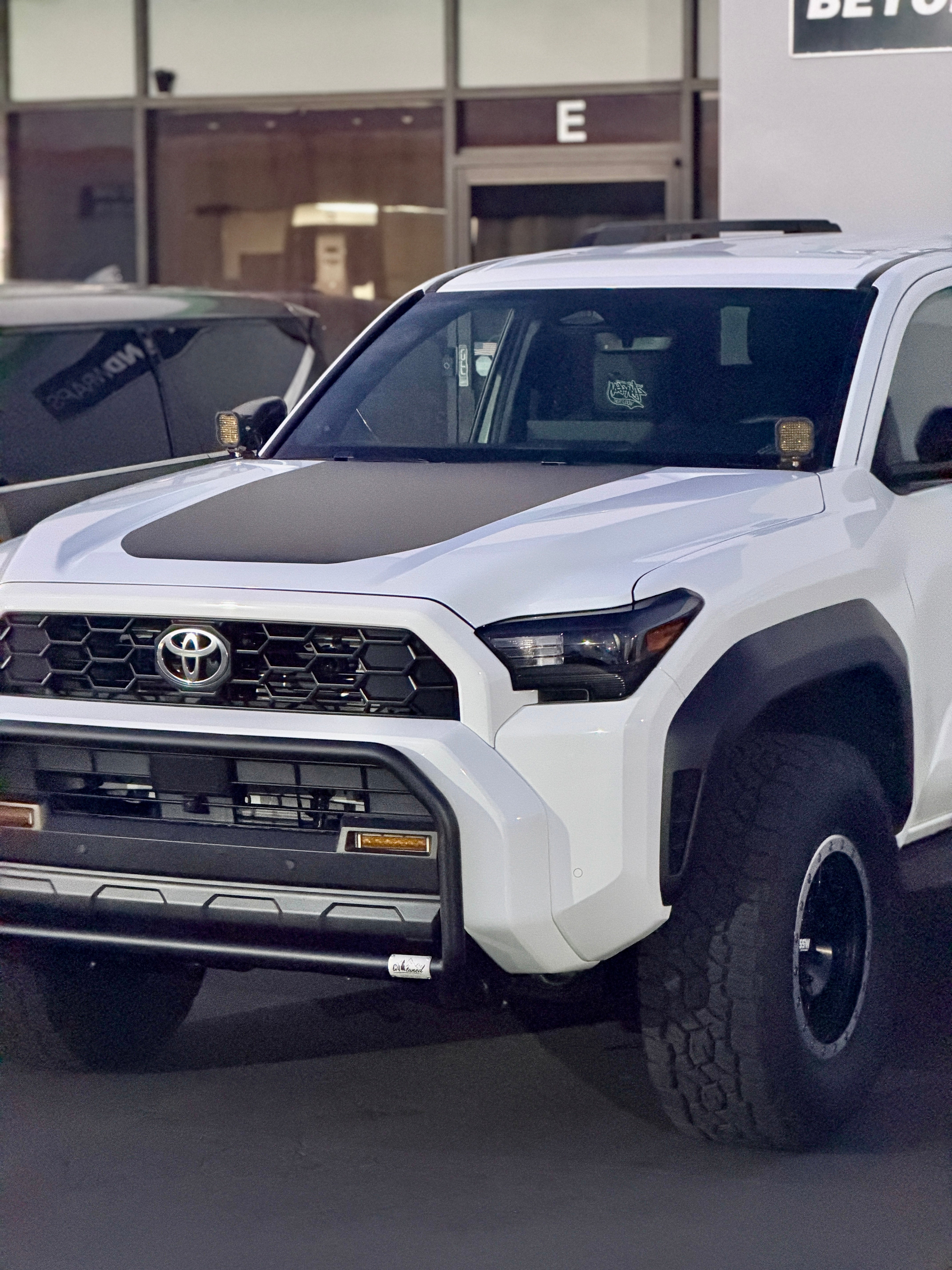 4Runner 6th gen Hood Stamp – Custom Matte Black Hood Wrap | Beyond ...