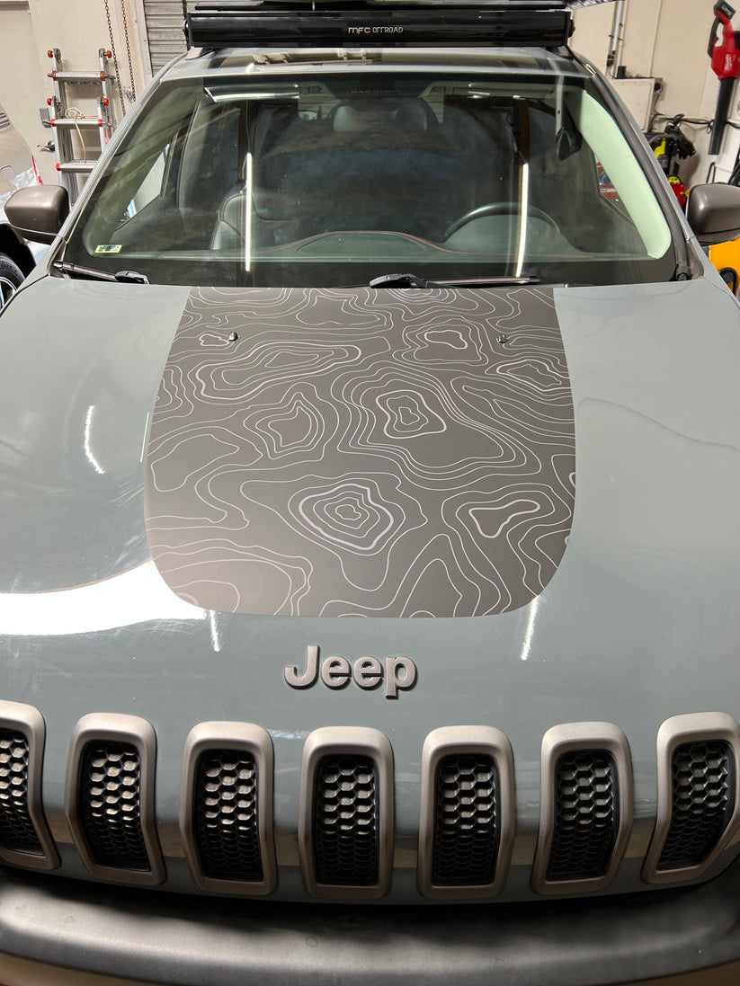 Jeep Cherokee KL Hood Stamp (2014-Present) – BEYOND WRAPS